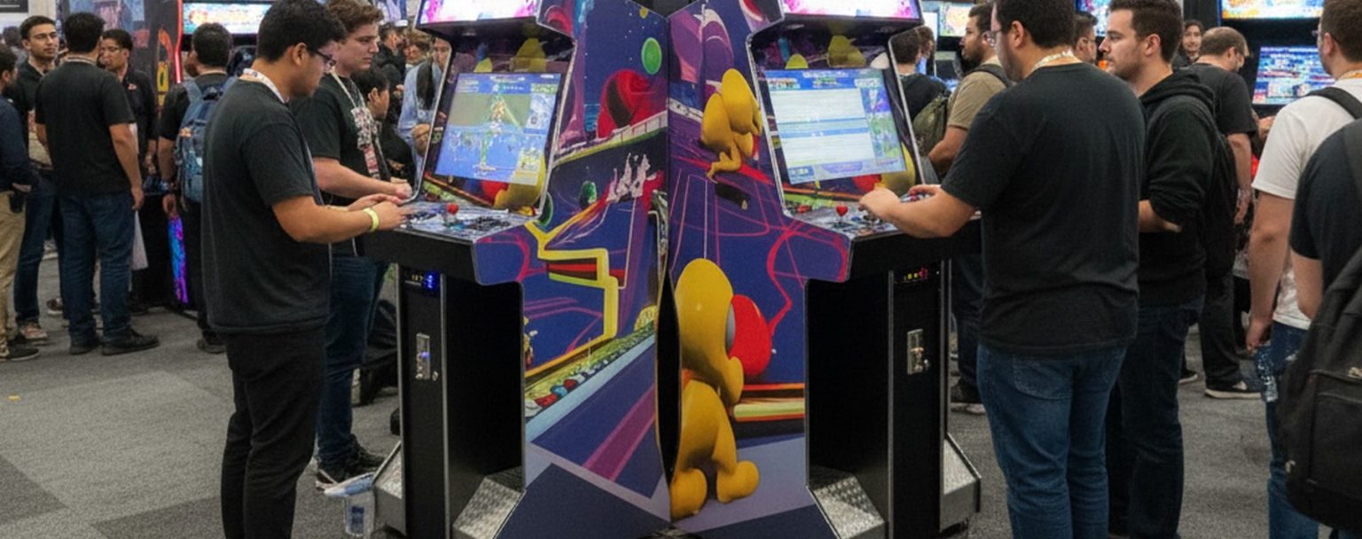 2 player full size professional arcade machine - distributor direct